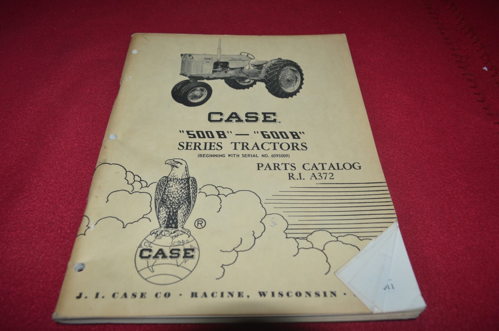 Case 500B 600B Tractor Dealer's Parts Book Manual MFPA ver2 | eBay