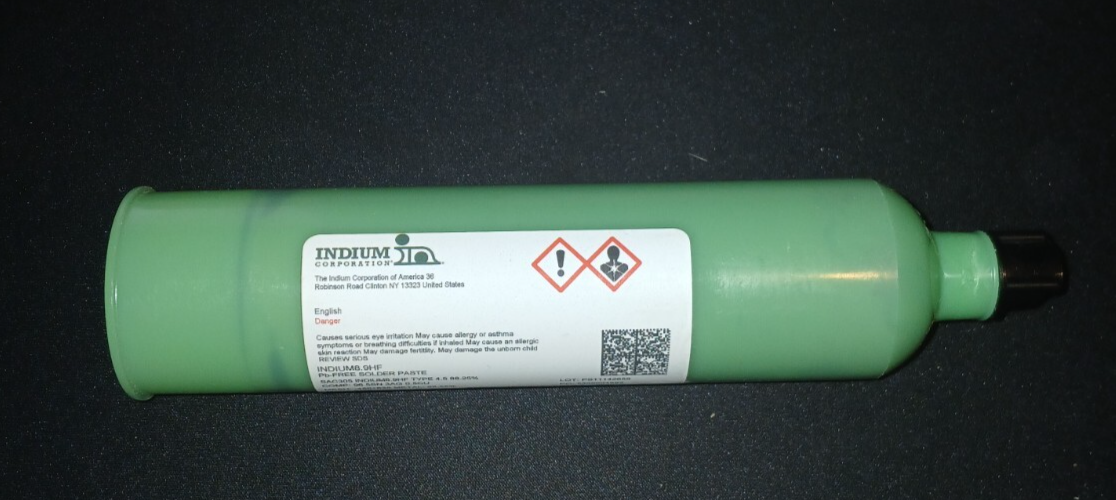 Indium 8.9HF Type 4 | SAC 305 | Lead Free | No Clean | Solder Paste | eBay
