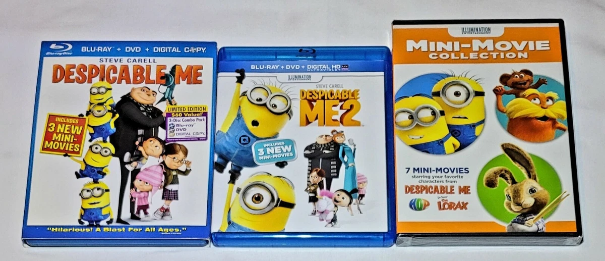 Despicable Me 2 Blu Ray Gift Set