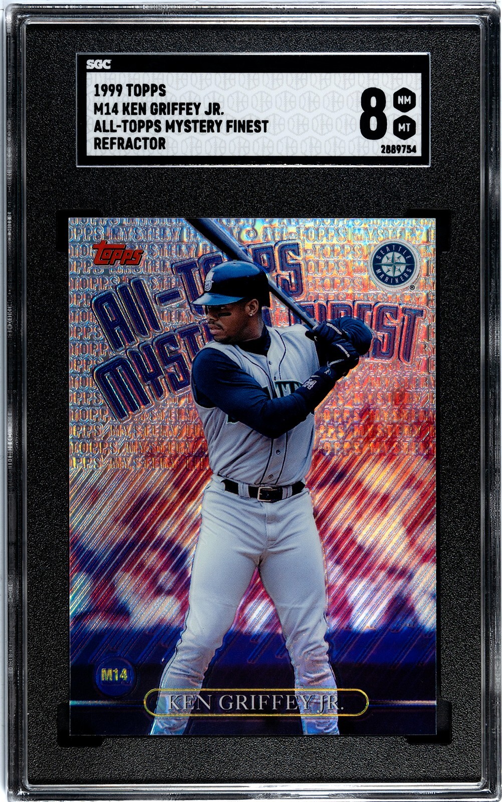 1999 Topps - All-Topps Mystery Finest Refractor #M14 Ken Griffey Jr for ...