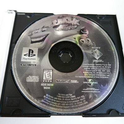 Crash Bandicoot Warped - Sony PlayStation 1 Ps1 Game - Disc Only | eBay