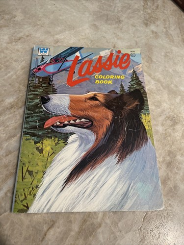 Lassie ~ Whitman Coloring Book ~ 1969 ~ # 1656 ~ FREE SHIPPING | eBay