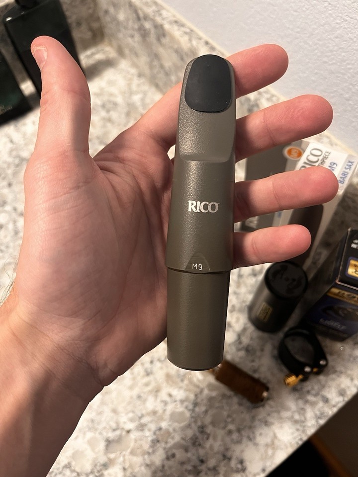 Baritone Saxophone Mouthpiece Set Up Otto Link Rovner Rico | eBay