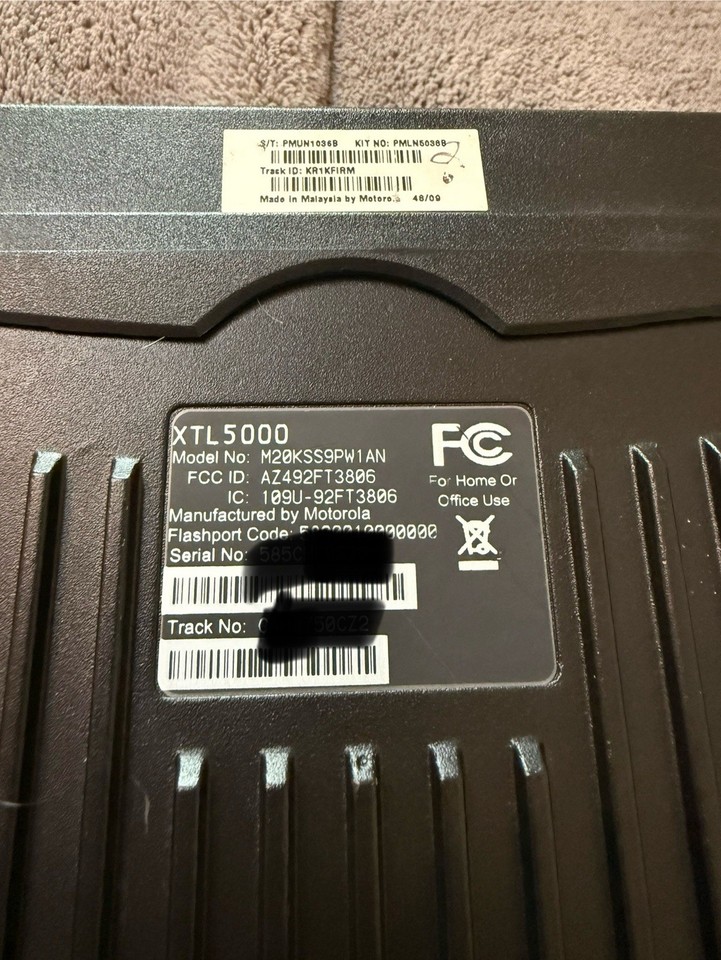 Motorola XTL5000 VHF 136-174MHz Brick Only | eBay