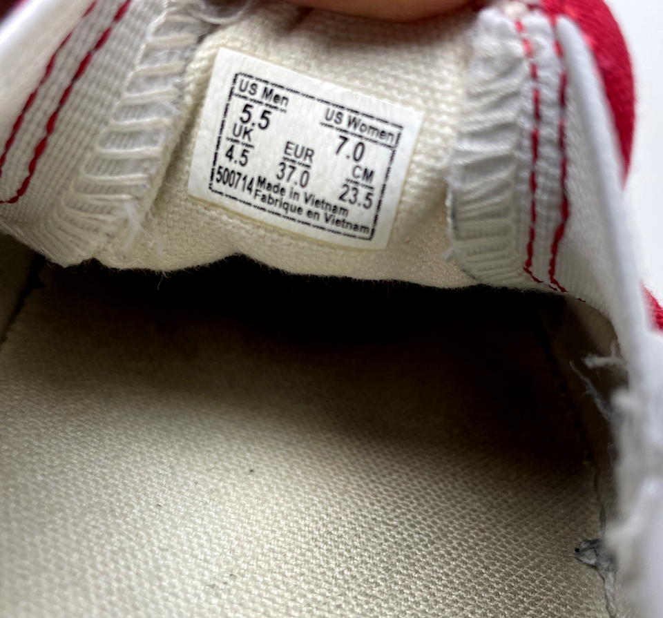 Vans Blood Drip Red Flame Checkered Skateboarding Shoes Womens 7 | eBay