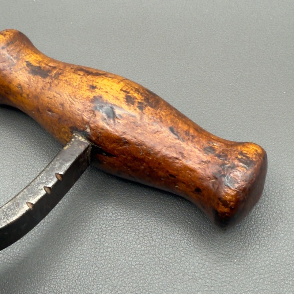 Primitive Antique Bung Auger Wooden Handle Keg Cask Barrel Auger Reamer ...