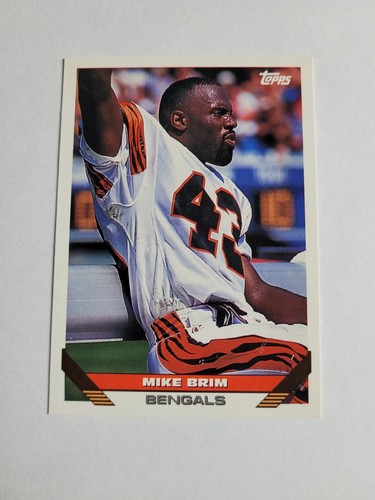 1993 Topps Football #386 Mike Brim | eBay