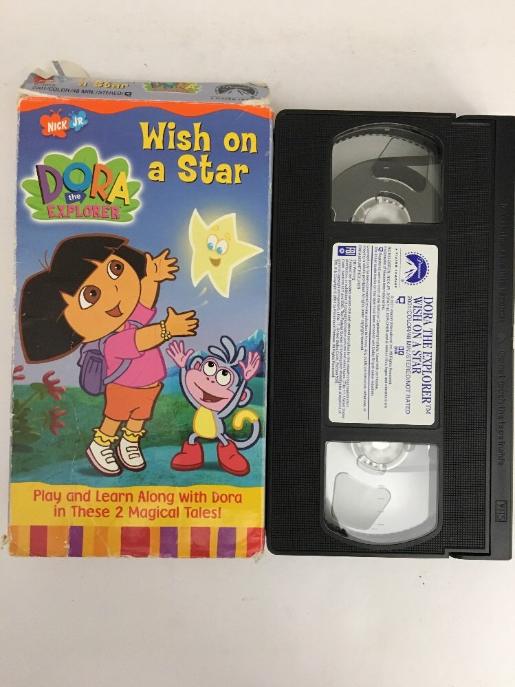 Dora The Explorer Wish On A Star Vhs