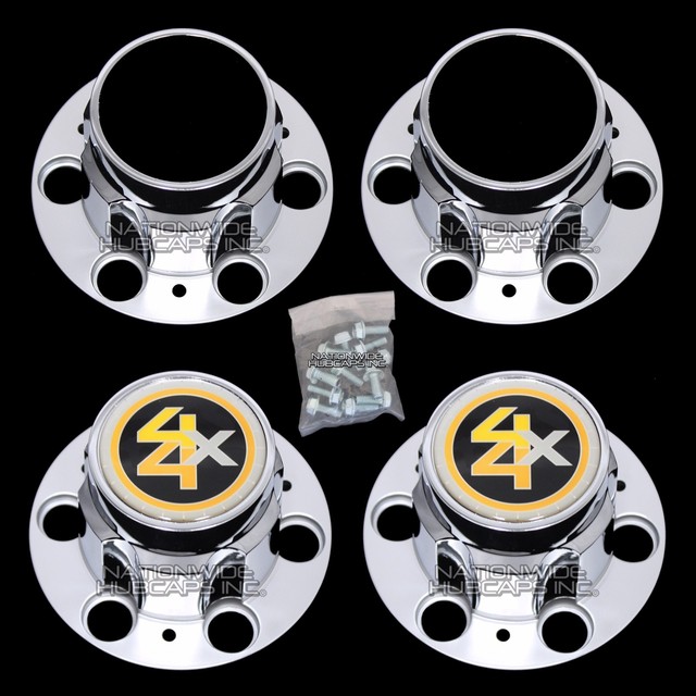 CHEVY GMC 4x4 6 Lug 15x8 15' TRUCK RALLY Wheel Center hubcaps Bolt On ...