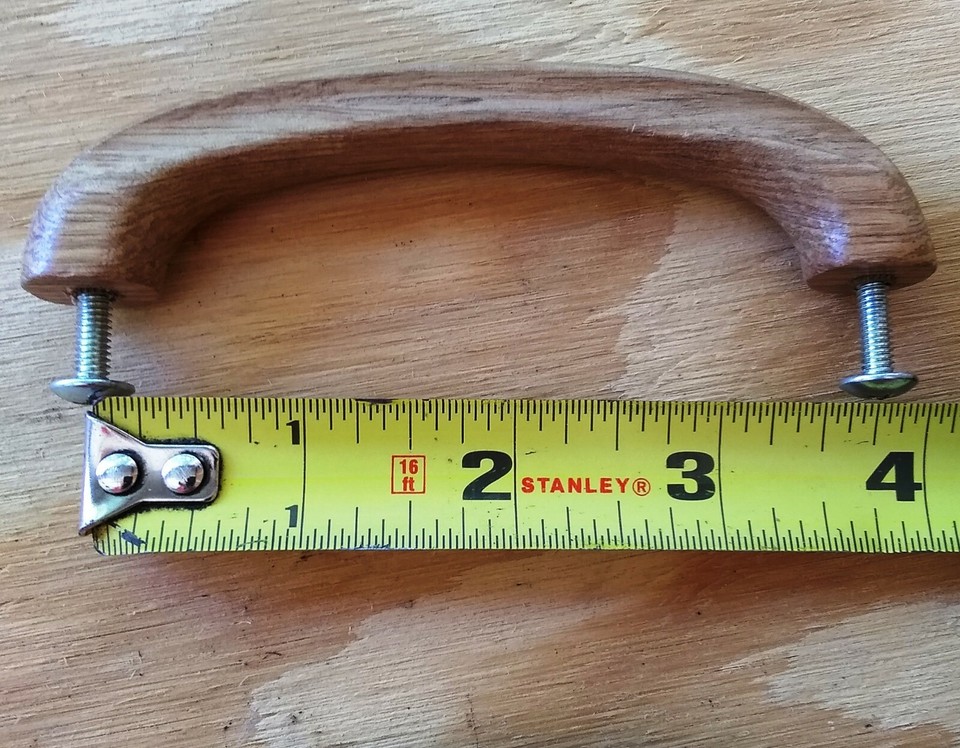 Set Of 3 Wood Cabinet Drawer Handle with Screws | eBay