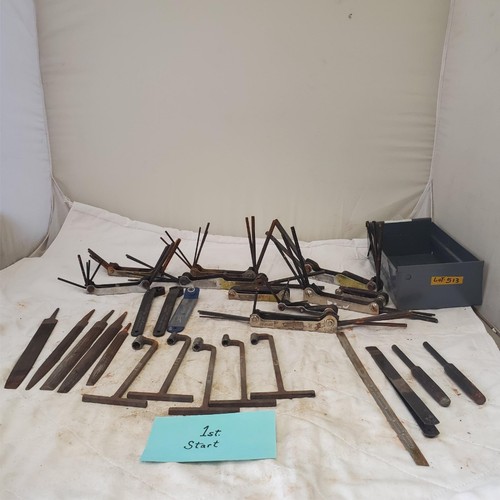 Lot of Assorted Blacksmithing Tools LOT 513 | eBay