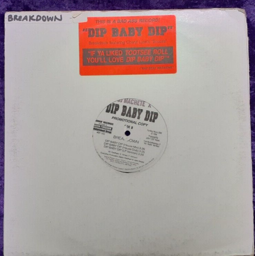 Breakdown Dip Baby Dip Vinyl Record Single | eBay