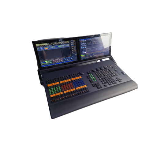 DMX controller led motorized fader light console touch displays W ...