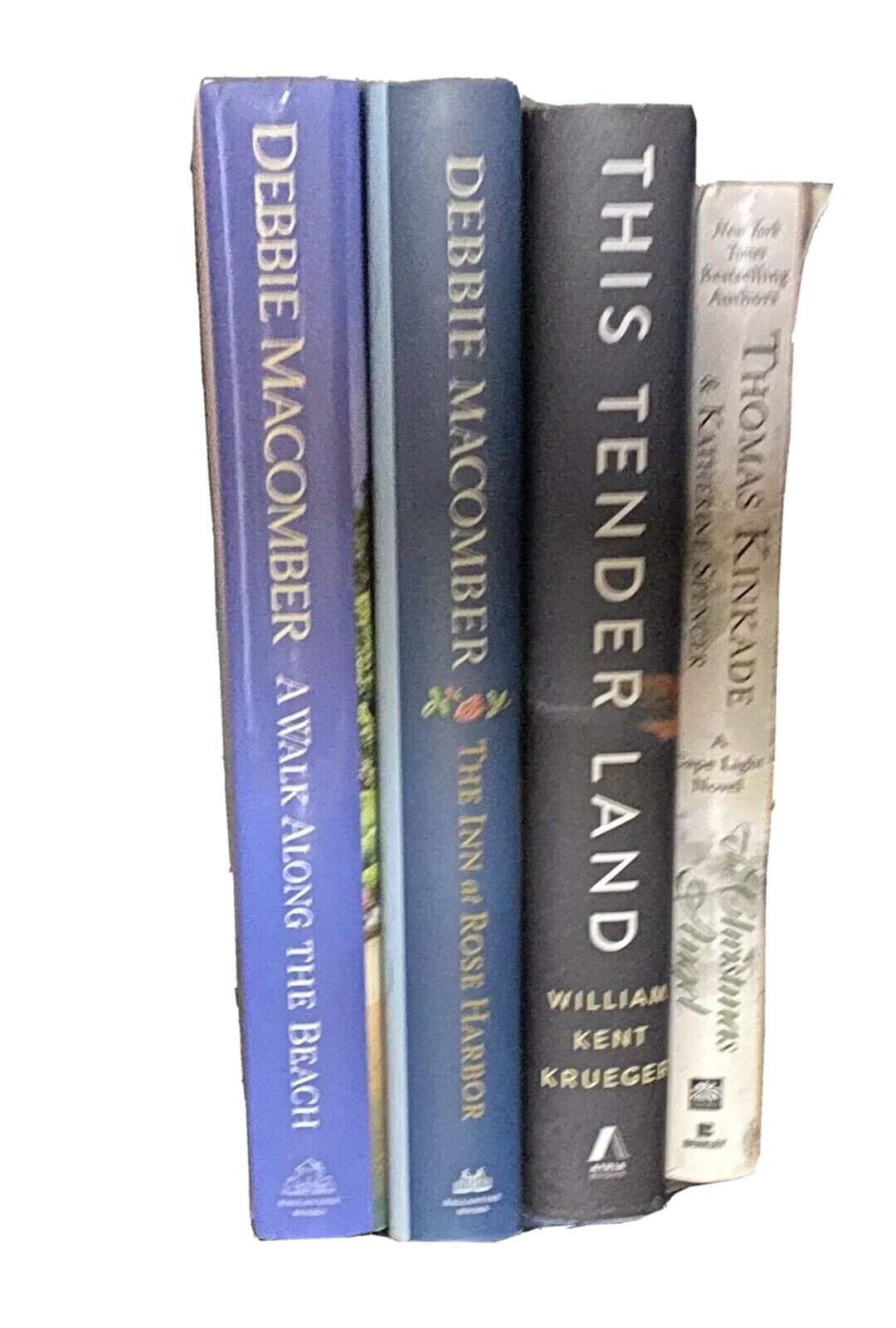 Lot of 4 Romantic Novels Debbie Macomber, Thomas Kinkade W K Krueger ...