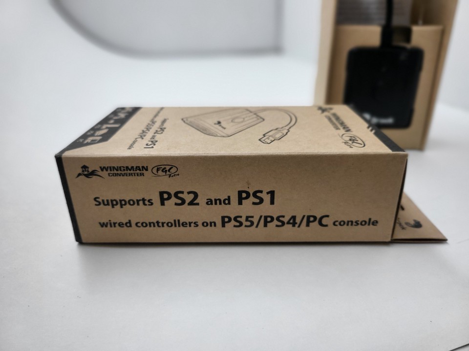 NEW SEALED BROOK WINGMAN CONVERTER PS1 PS2 TO PS4 PLAYSTATION 4 / 5 PS5 ...