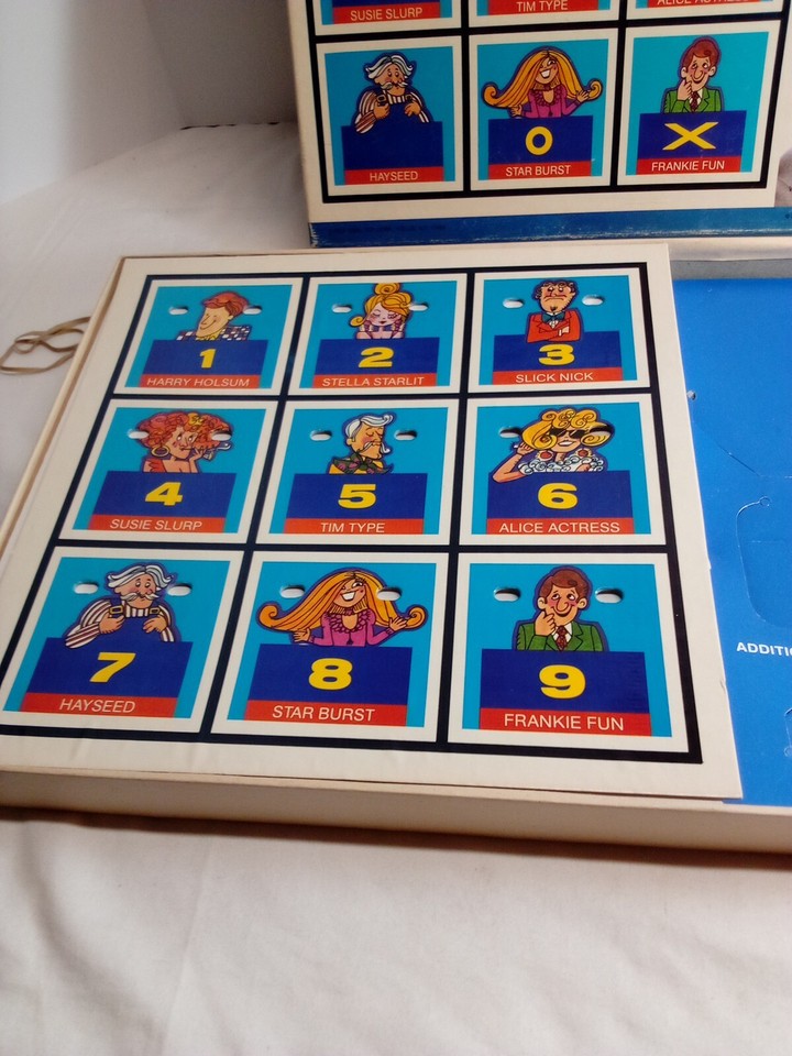 The Hollywood Squares Game by Ideal Vintage 1974 Complete | eBay
