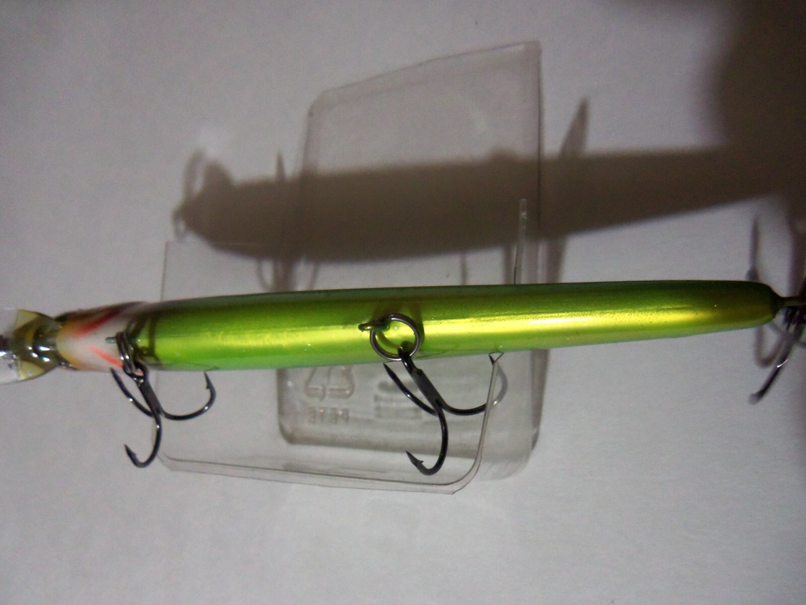1 Rapala Husky Jerk Minnow Lure HJ14 VIPER Custom Green Hummingbird NIP ...