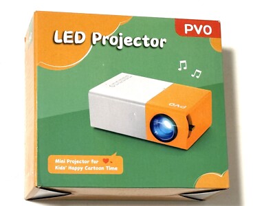 PVO YG300Pro Portable LED Mini Home Theater Projector Phone Mirroring ...
