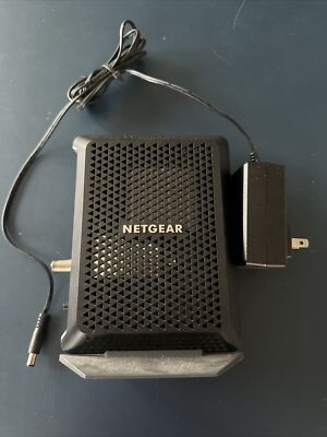 NETGEAR CM700 DOCSIS 3.0 High Speed Cable Modem Fast Internet w/ Power ...