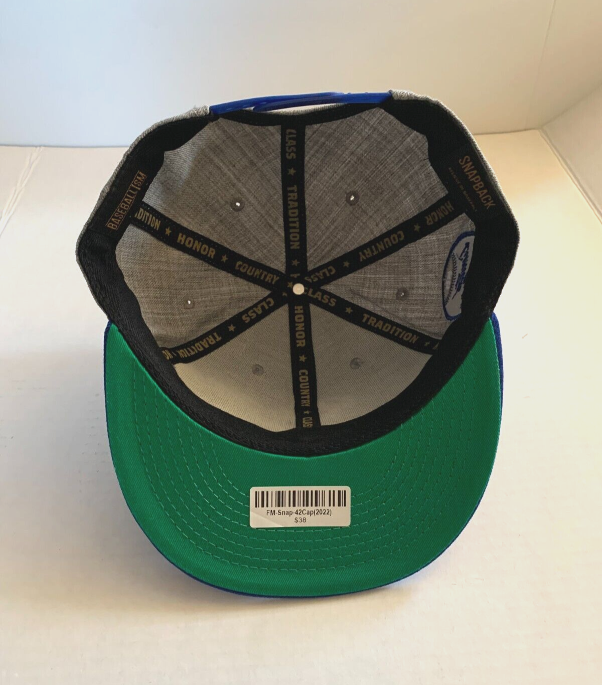 Baseballism Snapback Hat, Jackie Robinson #42 Hat 2022 Blue Limited ...