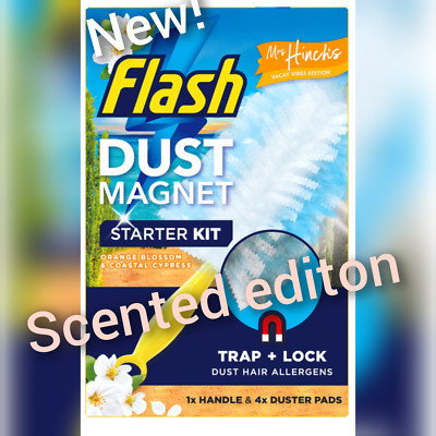 Flash Dust Magnet Starter Kit Mrs Hinch Special Edition Orange and ...