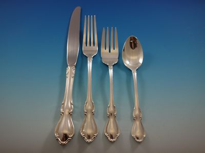 Hampton Court by Reed & Barton Sterling Silver Flatware Set Service 48 ...