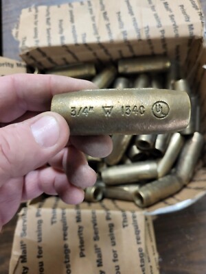 Erico 3/4" Threaded Ground Rod Coupling (3/4" W 134C) | eBay