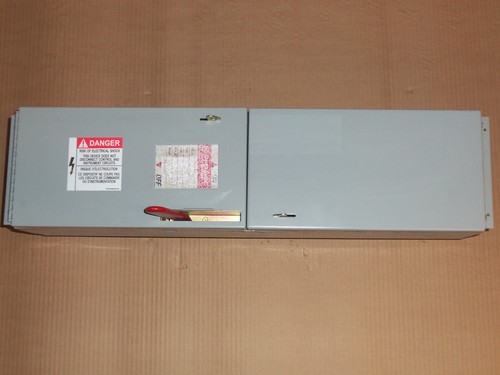 GENERAL ELECTRIC GE ADS ADS36060HS 60 AMP 600V FUSIBLE PANEL PANELBOARD ...