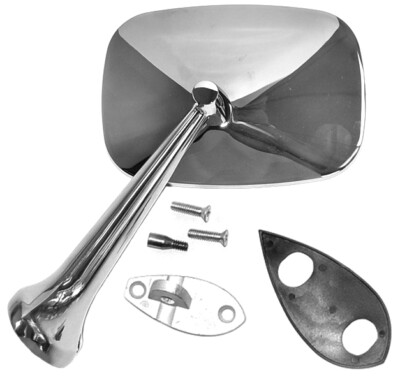 1977 1978 1979 CHEVROLET CORVETTE RIGHT CHROME EXTERIOR MIRROR ASSEMBLY ...