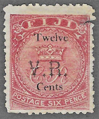Fiji (1874) - Scott # 26, MNG Slightly Damaged $1,000 Catalog Value | eBay