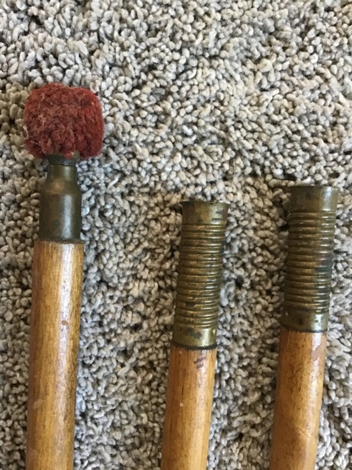 Vintage gun cleaning rod about 3 feet long in three sections | eBay