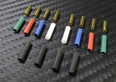 24K GOLD plated Sn-P bronze CARTRIDGE CONNECTOR CLIPS & TUBES - NEW ...