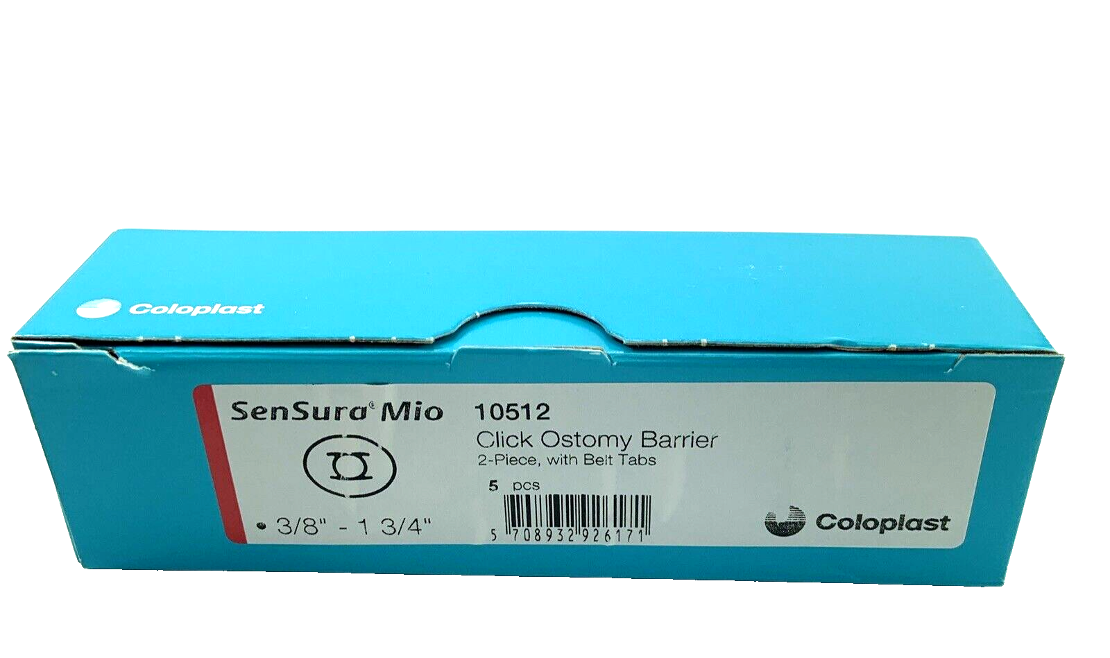 5 Coloplast 10512 Sensura Mio Click 3/8" to 1-3/4" CTF Opening Exp. 05 ...