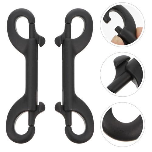 2 Pcs Double End Snap Clip Double-headed Hook Diving Bolt Long Steel | eBay