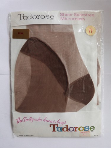 Tudorose Large Size 11" Vintage RHT Sheer Seamfree Nylon Stockings in ...