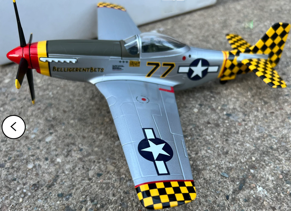 Model Aircraft WW2 Plane Airplane 1 Fighter Bomber AirForce Built ...