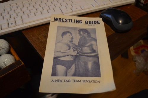 MADISON SQUARE GARDEN WRESTLING PROGRAM 1963 BUDDY ROGERS BRUNO ...