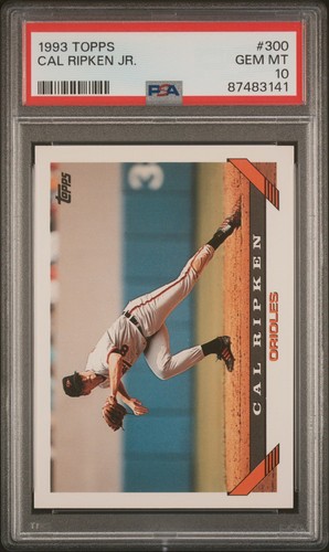 1993 TOPPS #300 CAL RIPKEN JR. PSA 10 | eBay