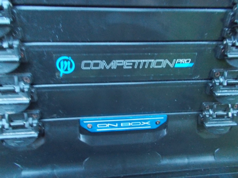Preston On Box Competition Pro fishing seat box CARP FISHING SET UP ...