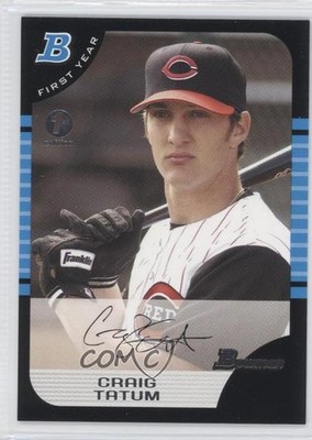 2005 Bowman First Year 1st Edition Craig Tatum #214 Rookie RC | eBay