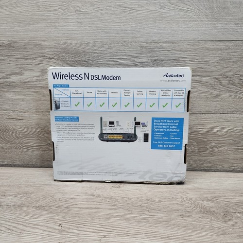 Actiontec+GT784WN+4+Port+10%2F100+Wireless+N+Router for sale online | eBay