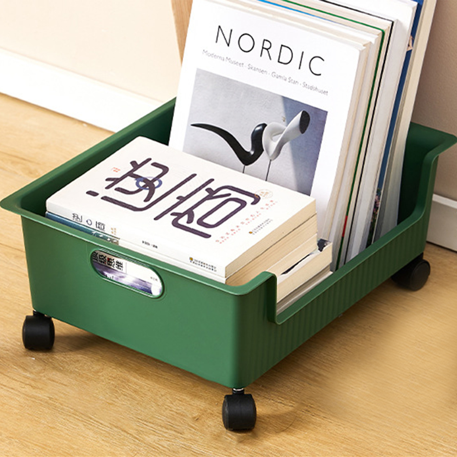 Desktop Organizer High Fence Storage Cosmetics Sundries Organizer Space ...