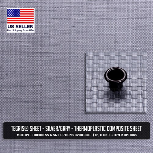 Tegris® Sheet - Silver/Gray - Thermoplastic Composite Sheet | eBay