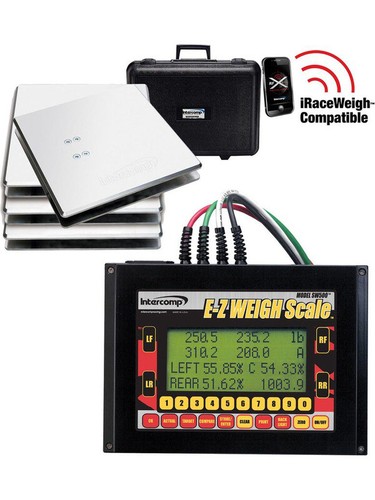 Intercomp Vehicle Scale SW500 E-Z Weigh Kart Electric 10 in Square 400 ...
