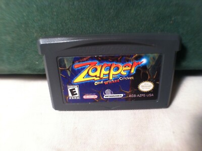 Gameboy Advance Game "Zapper" | eBay