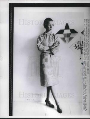 1961 Press Photo NYC, Mrs John Barry Ryan III, best dressed list ...