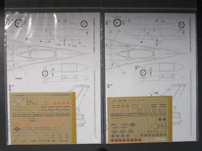 Hobby Decal 1/48th Scale F-16 Stencils 1 & 2 Version 1 Decal Sheets | eBay