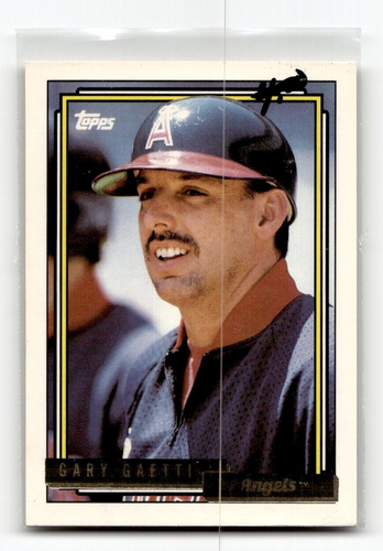 1992 Topps Gold #70 Gary Gaetti California Angels Baseball Card | eBay