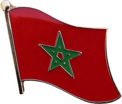 4 MOROCCO LAPEL FLAG PINS - NEW | eBay