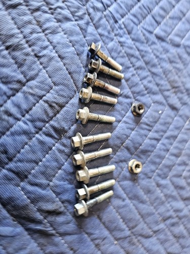 FORD FG INLET MANIFOLD BOLT SET 2008-2016 6cyl 4.0l intake manifold fgx ...